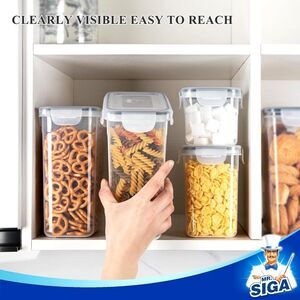 Kitchen | Kitchen | 6 Pack Airtight Food Storage Container Set Bpa Free ...
